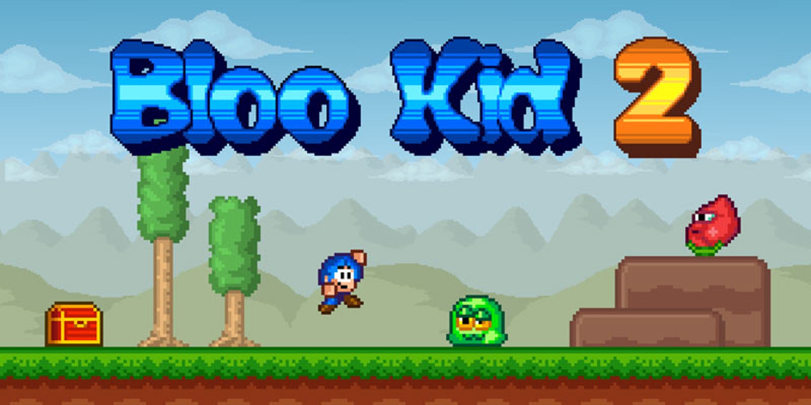 Bloo Kid 2, um plataforma old-school em 2D, é anunciado para o Switch ...