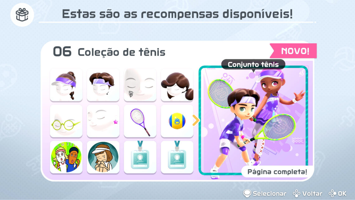 Nintendo Switch Sports – ‘Coleção de Tênis’ é disponibilizada com novos ...