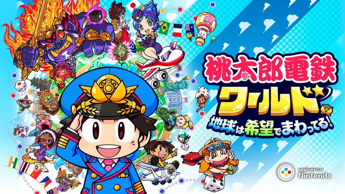 Japão | Momotaro Dentetsu World: Chikyuu wa Kibou de Mawatteru! será ...