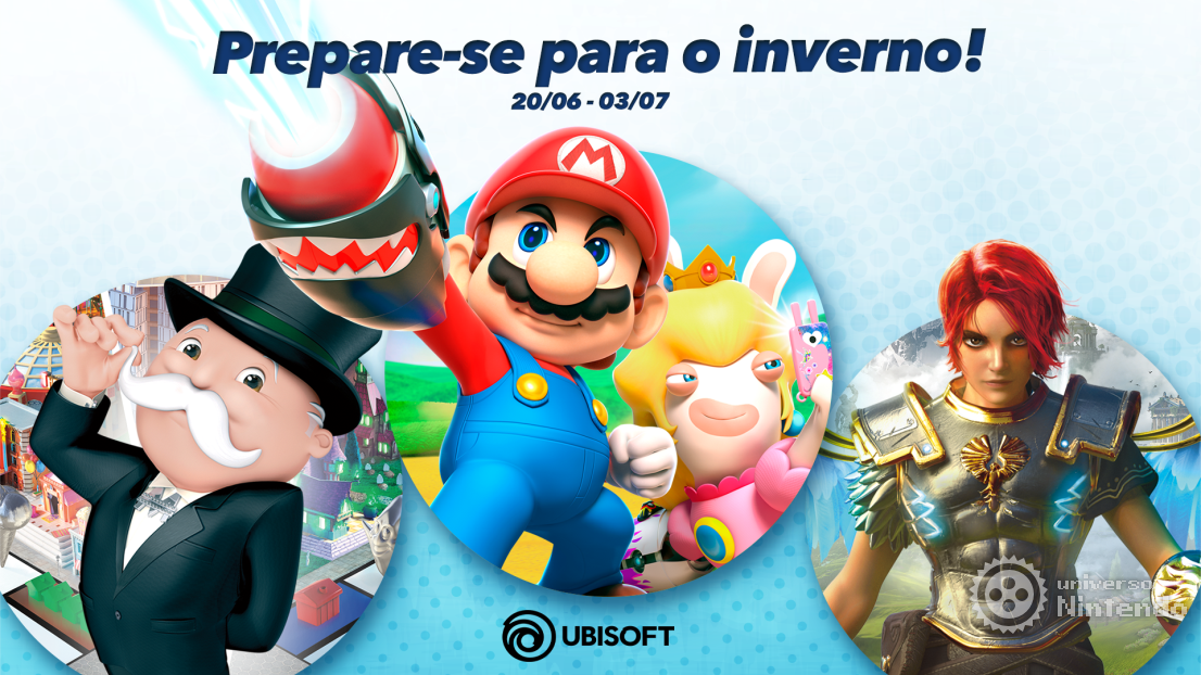 Guia de Ofertas eShop | Ubisoft inicia campanha com descontos em Mario + Rabbids, Just Dance e ...