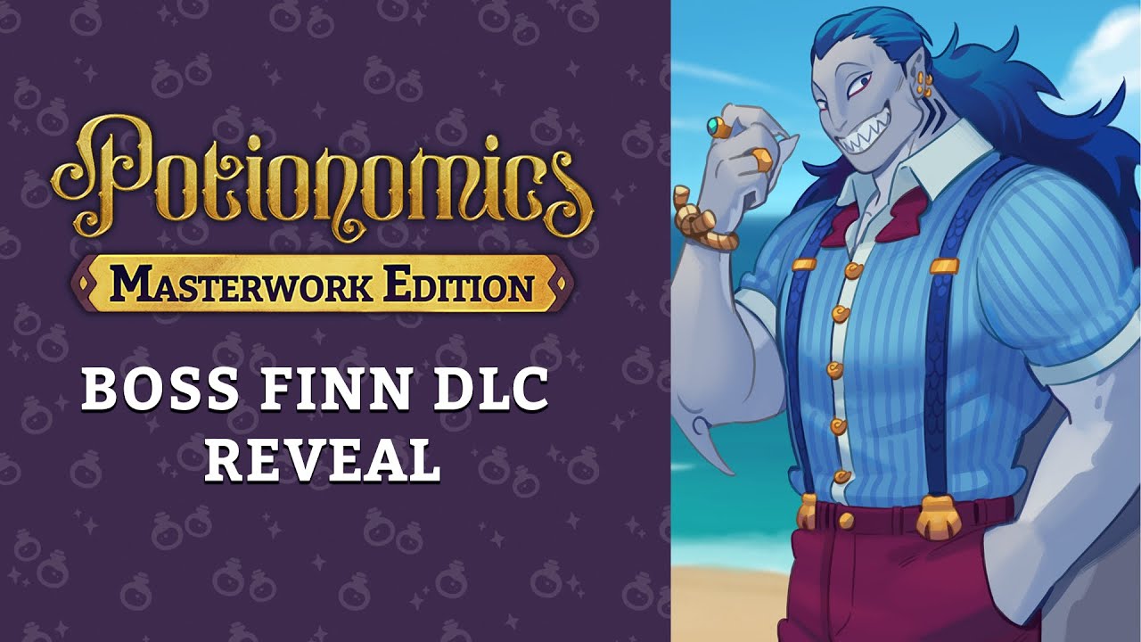 Potionomics: Masterwork Edition – Novo trailer introduz o Boss Finn ...