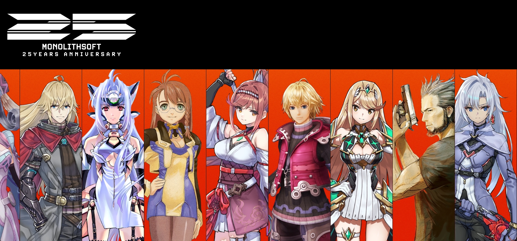 Monolith Soft celebra 25 anos com vídeo especial, papéis de parede e ...