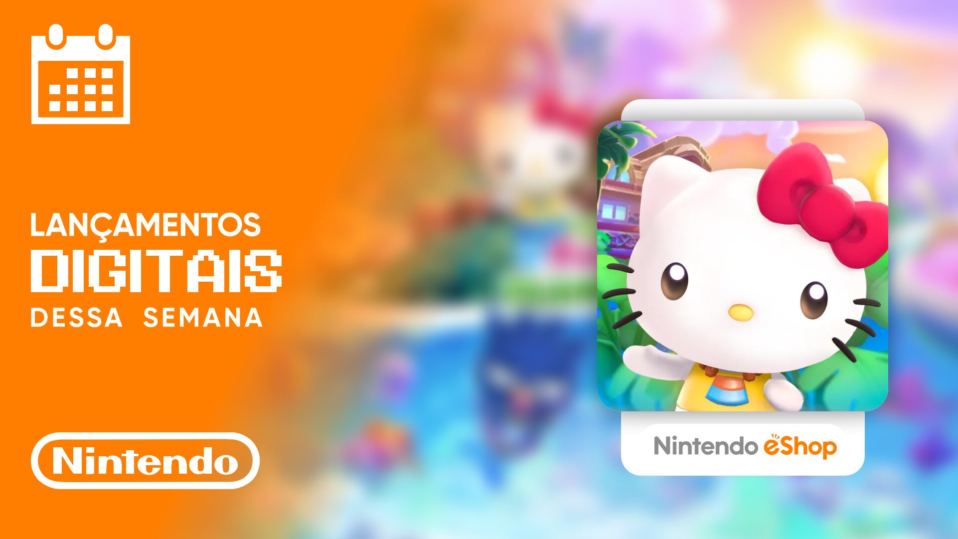 Lançamentos da Nintendo eShop | Hello Kitty Island Adventure, Phantom ...