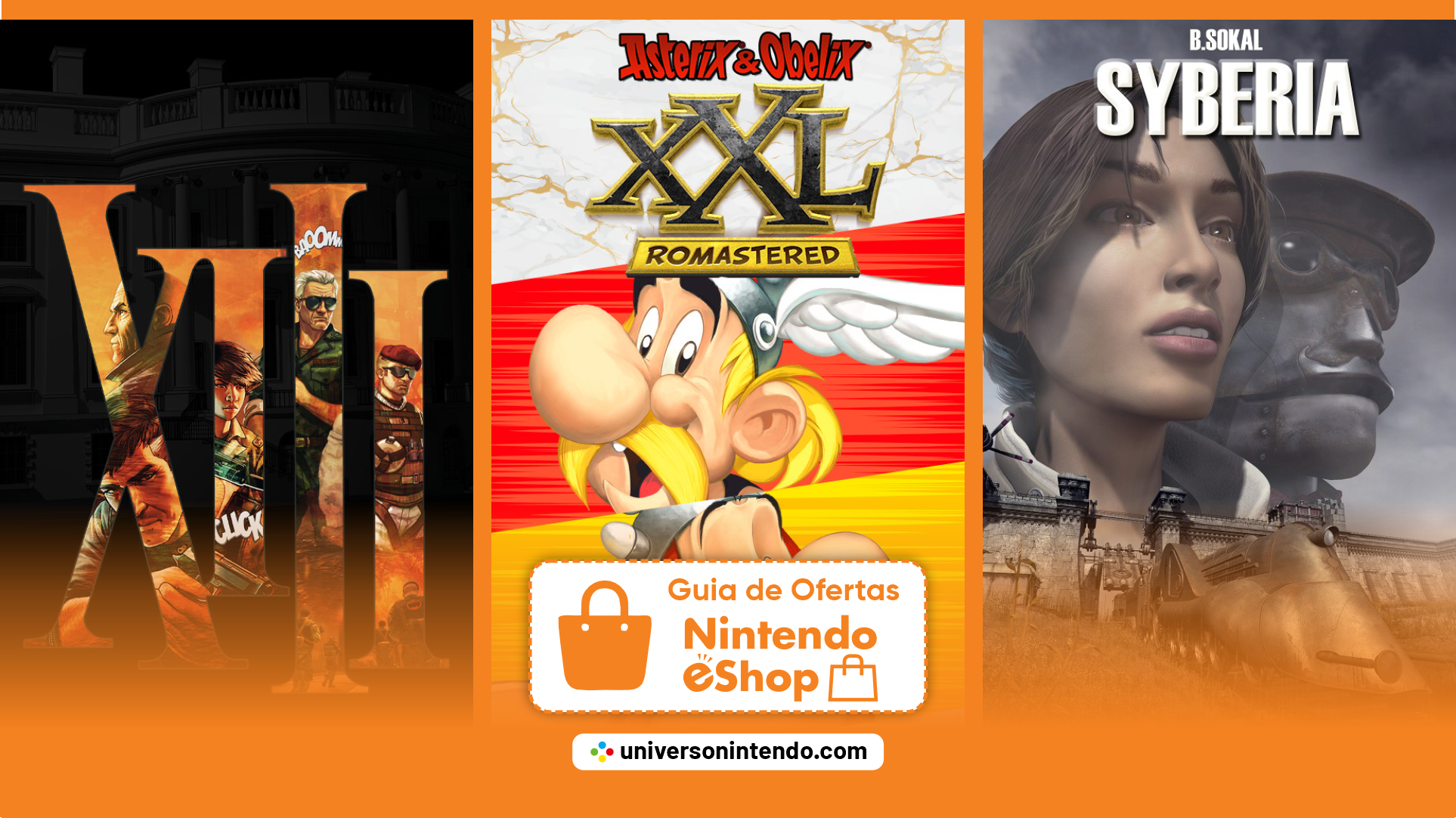 Ofertas Nintendo eShop | Microids tem XIII, Asterix & Obelix XXL ...