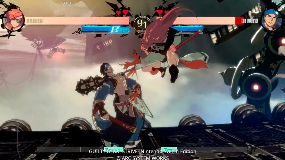 Análise – Guilty Gear – Strive – Nintendo Switch Edition – Universo ...