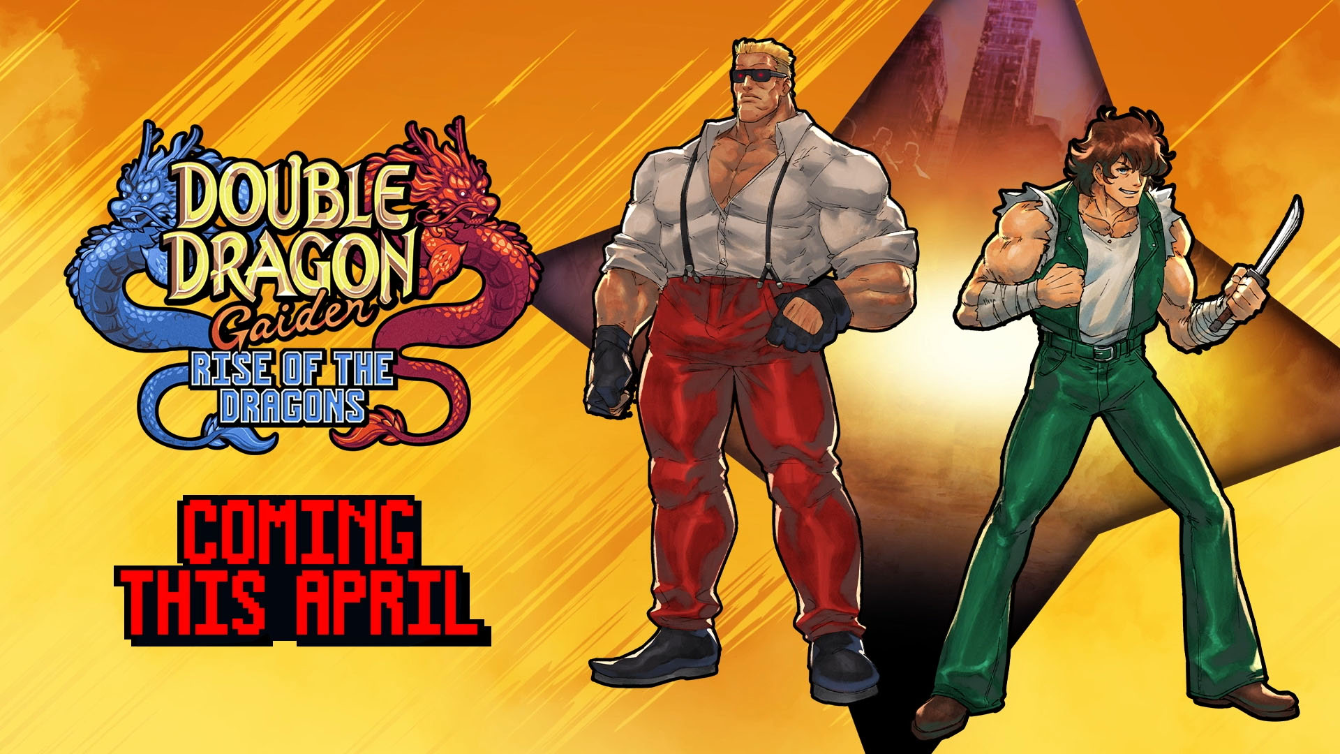 Double Dragon Gaiden: Rise of the Dragons – Personagens por DLC Jeff e Abore são anunciados ...
