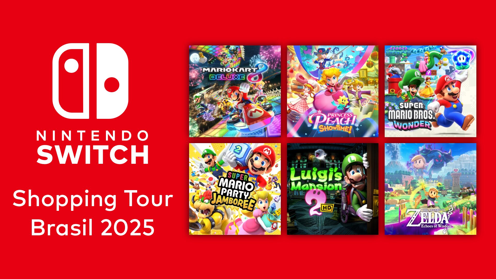 Nintendo Switch Shopping Tour retorna ao Brasil e se expande para mais ...