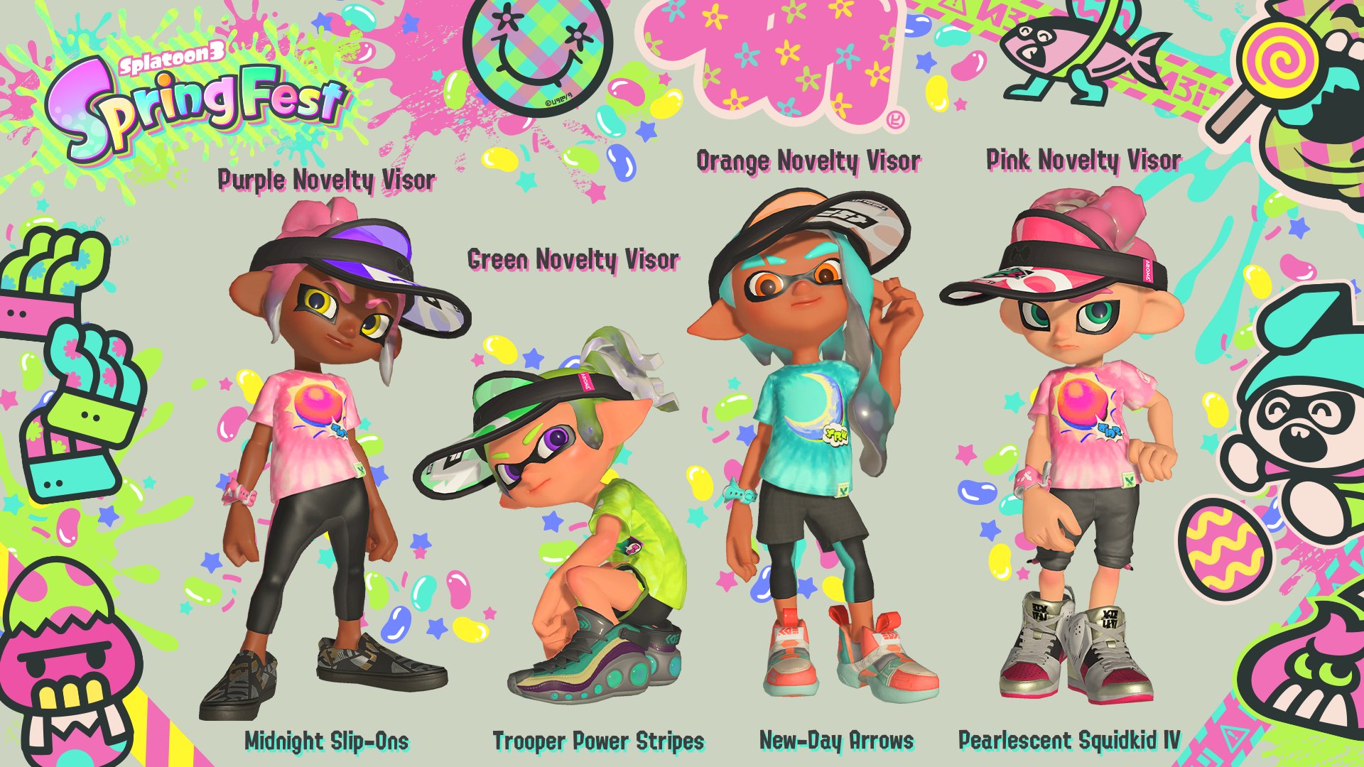 Splatoon 3 – Spring Fest de abril tem tema revelado; Equipamentos de ...