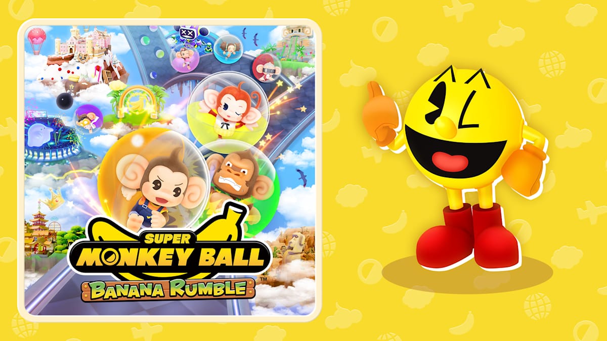 Super Monkey Ball: Banana Rumble – DLC Pac-Man é lançada junto com ...