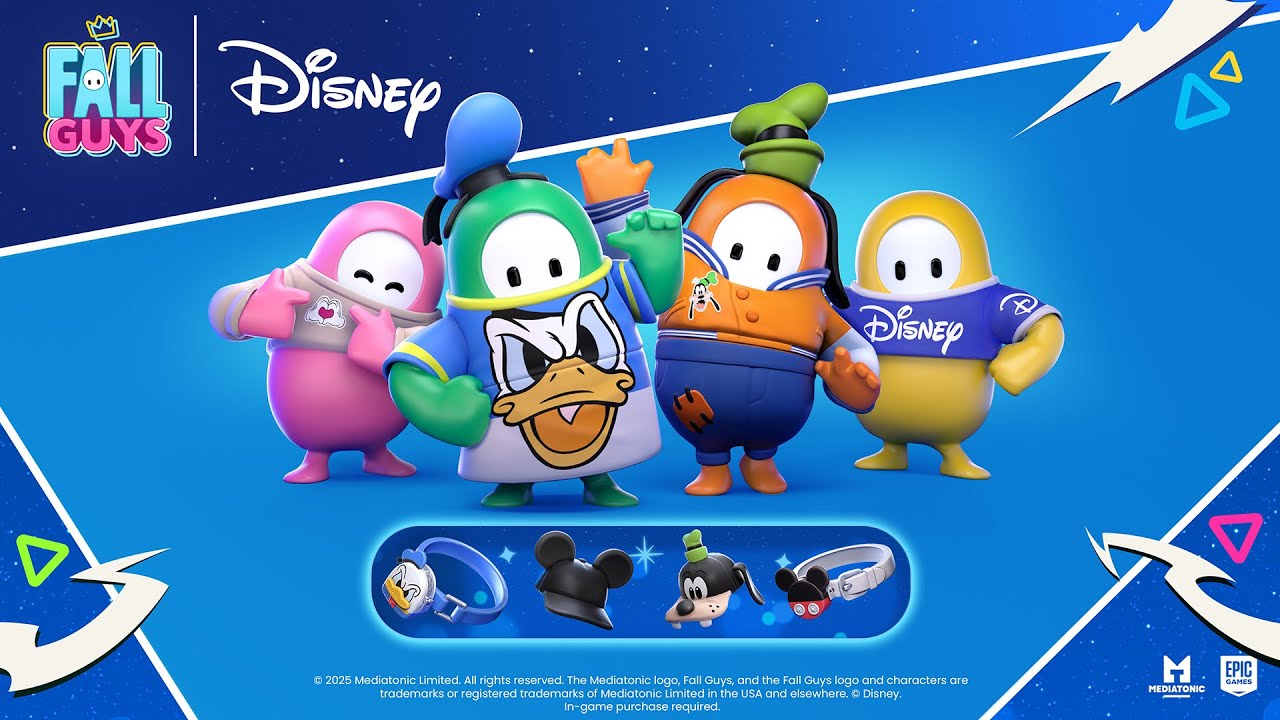 Fall Guys – Segunda parte da coleção inspirada no universo Disney ganha ...