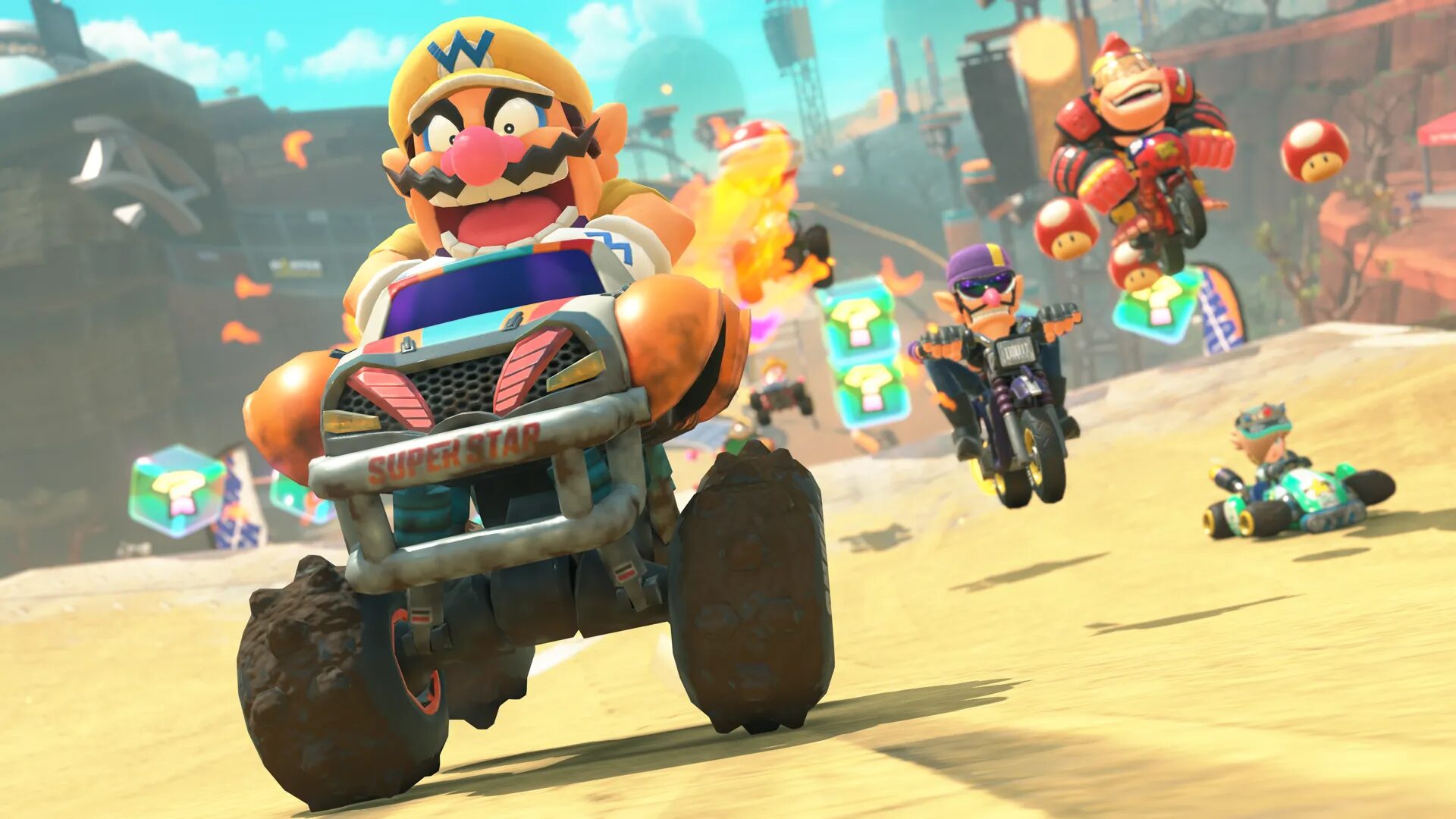 Mario Kart World – Produtor comenta sobre não haver personagens fora do ...