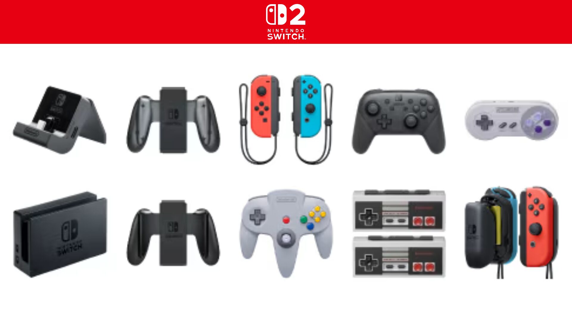 Nintendo Switch 2 – Confira a lista de compatibilidade com os acessórios do Switch atual ...