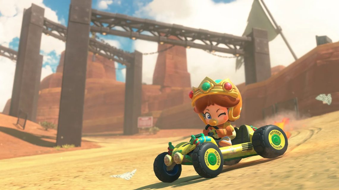 Mario Kart World – Novas imagens destacam a personagem Bebê Daisy ...