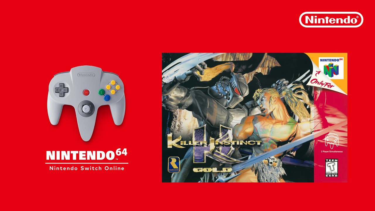Nintendo Switch Online + PA | Nintendo 64 – Killer Instinct GOLD é ...