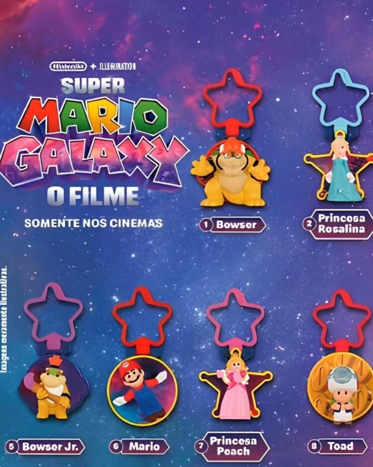 Brasil – Super Mario Galaxy o Filme x Mc Donald’s: Nova campanha tem ...
